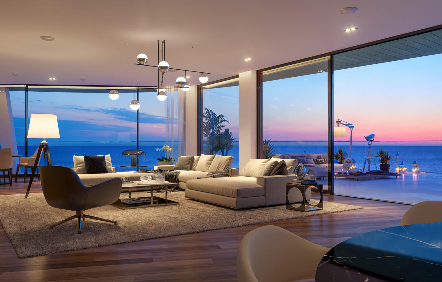 Gallery of de luxe apartments —Reef Residence